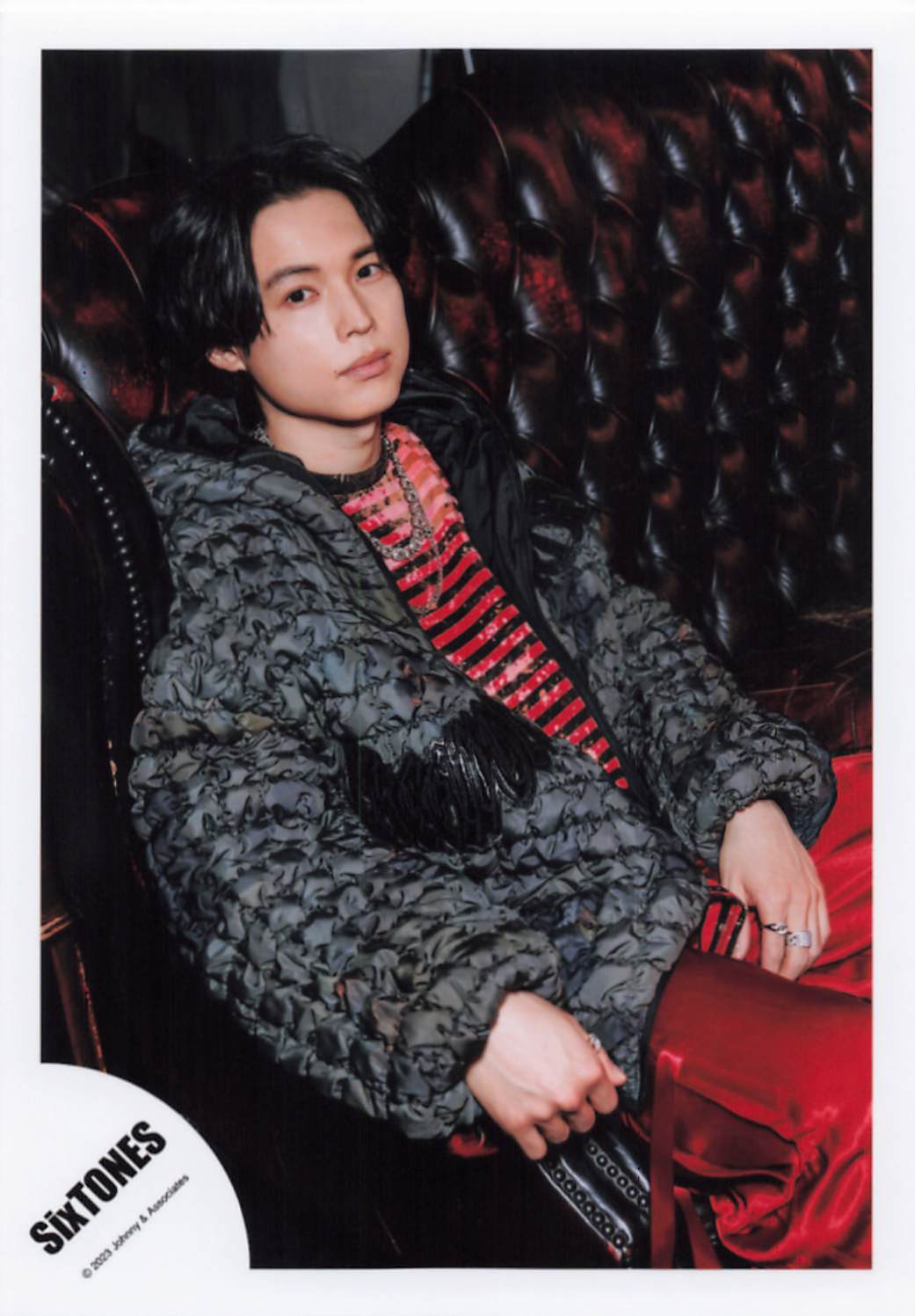 SixTONES ABARERO 松村北斗 公式写真*1枚 | まんだらけ Mandarake