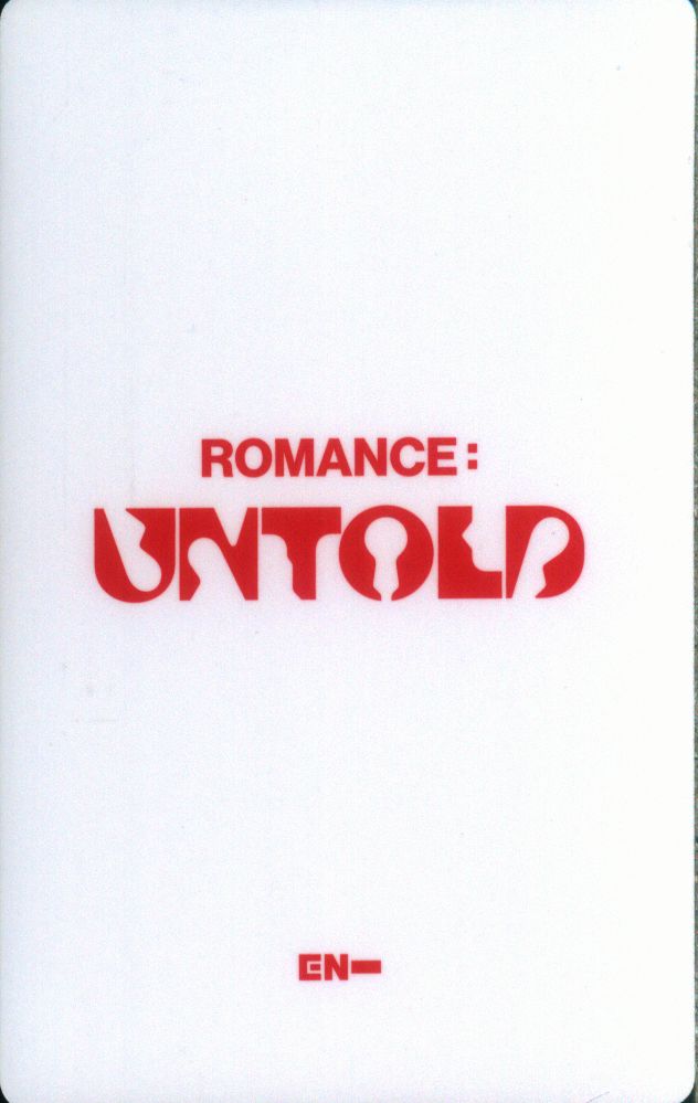 ENHYPEN ENGENE ver. JAY ROMANCE:UNTOLD | まんだらけ Mandarake