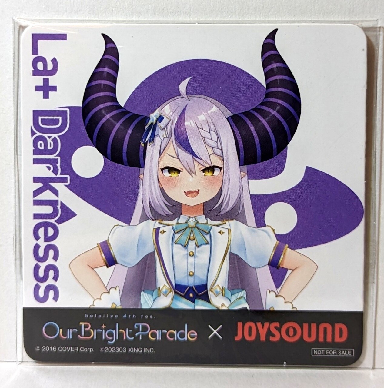 JOYSOUND OurBrightParade×JOYSOUND hololive ラプラス・ダークネス/特典コースター | まんだらけ Mandarake