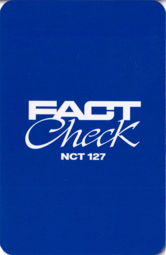 NCT127 Fact Check mu-mo MARK トレカ A | まんだらけ Mandarake