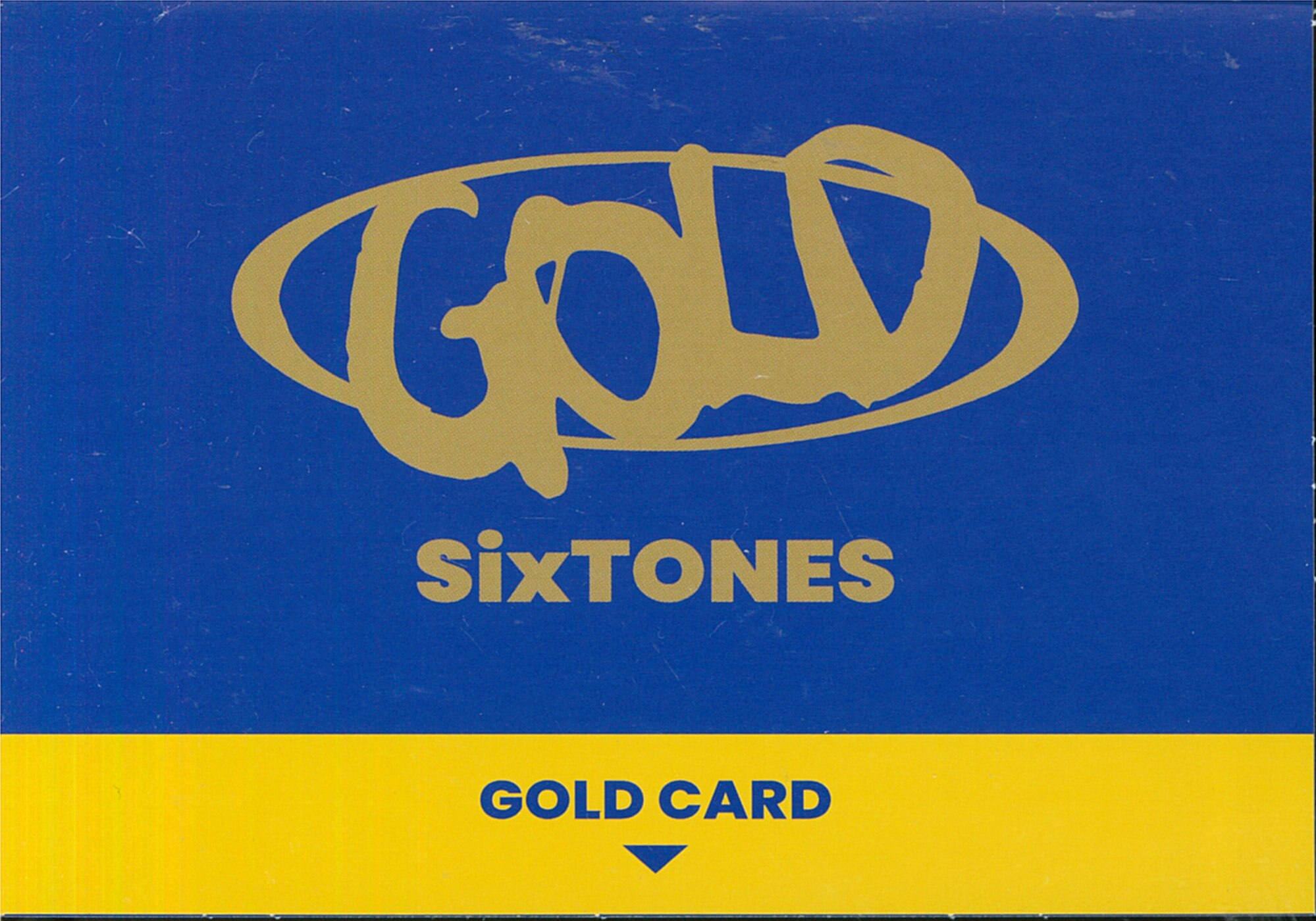 SixTONES GOLD 日常に、カードを。 | まんだらけ Mandarake