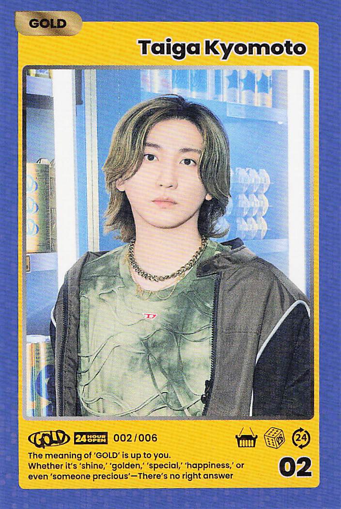 SixTONES GOLD 京本大我 日常に、トレカを。 | まんだらけ Mandarake