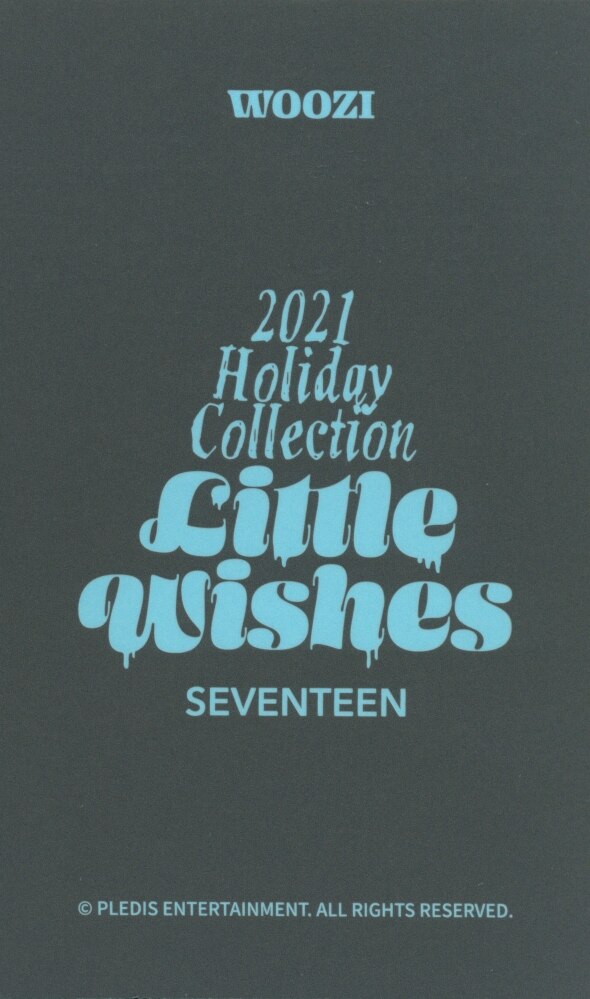 SEVENTEEN WOOZI 2021 Holiday Collection 黒 | まんだらけ Mandarake