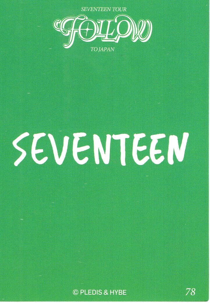 SEVENTEEN DINO 2023 FOLLOW to JAPAN 78 | まんだらけ Mandarake