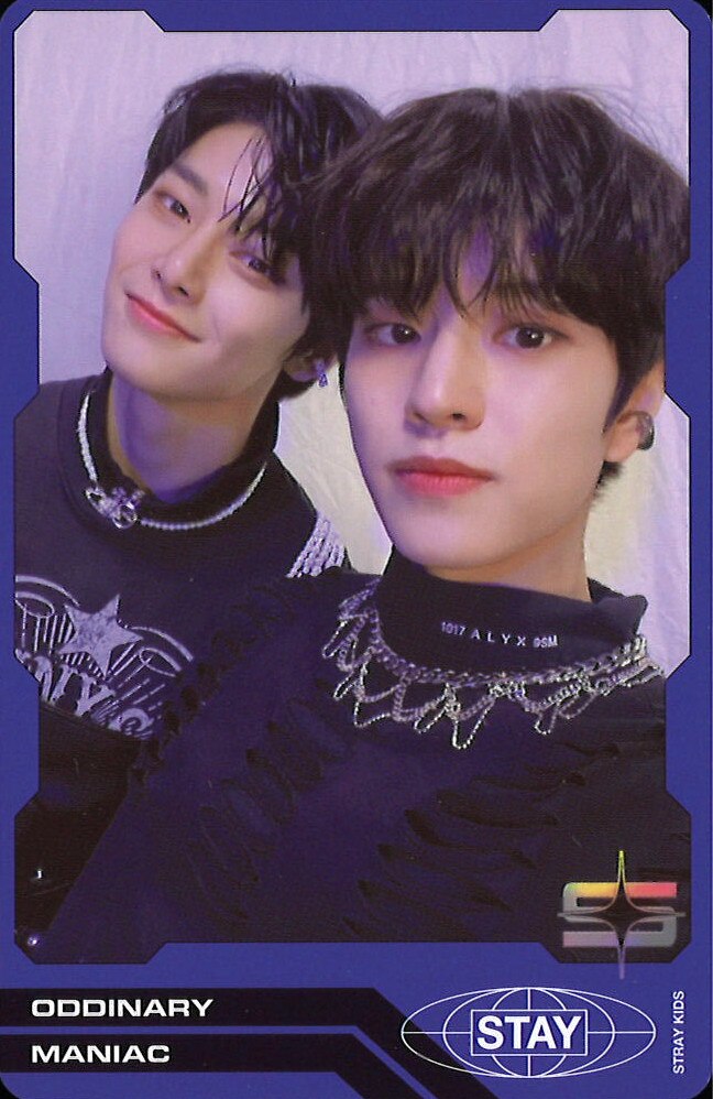 StrayKids ODDINARY Seungmin/IN Trading Card unit blue | まんだらけ Mandarake