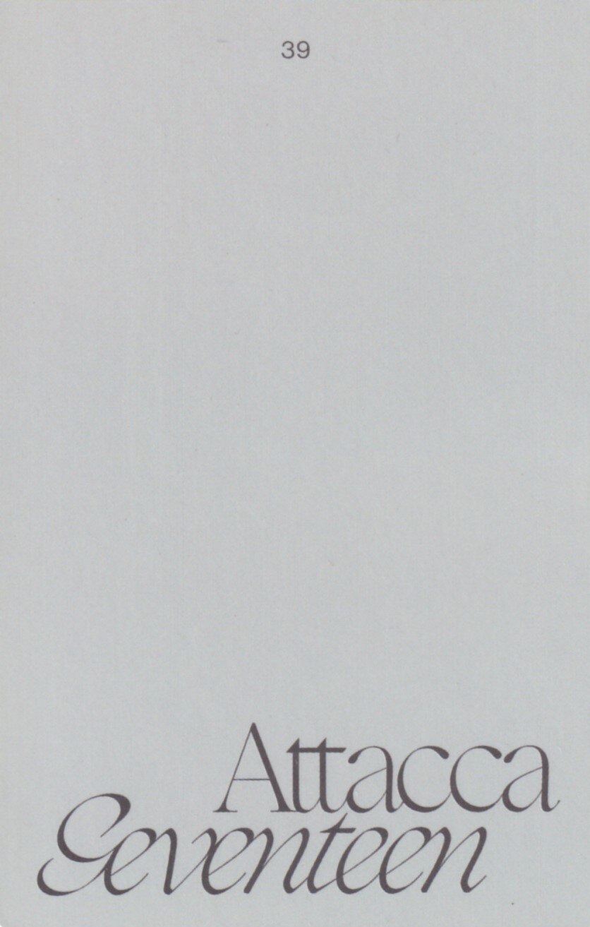 SEVENTEEN Op.2 WOOZI Attacca 39 | まんだらけ Mandarake