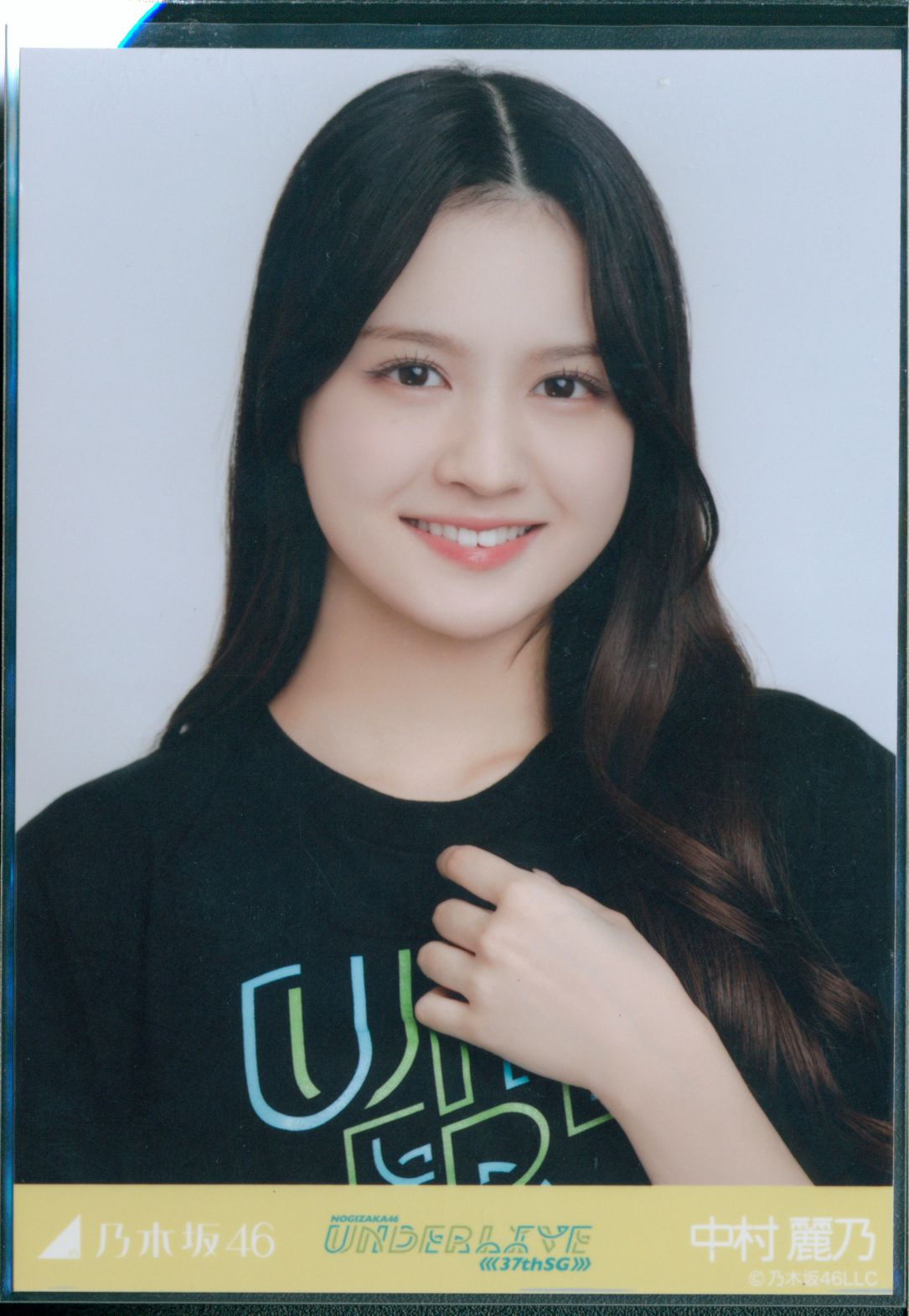 乃木坂46 会場限定ランダム生写真 中村麗乃 37thSGアンダーライブTシャツ ヨリ2 | まんだらけ Mandarake