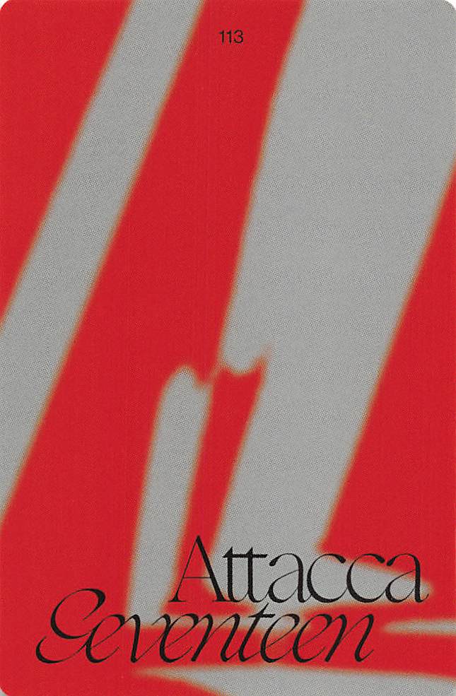 SEVENTEEN Attacca WONWOO Trading Card 113 | Mandarake Online Shop