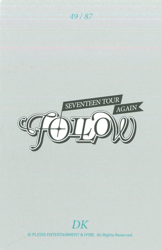 SEVENTEEN DK 2024 FOLLOW AGAIN 49 | まんだらけ Mandarake