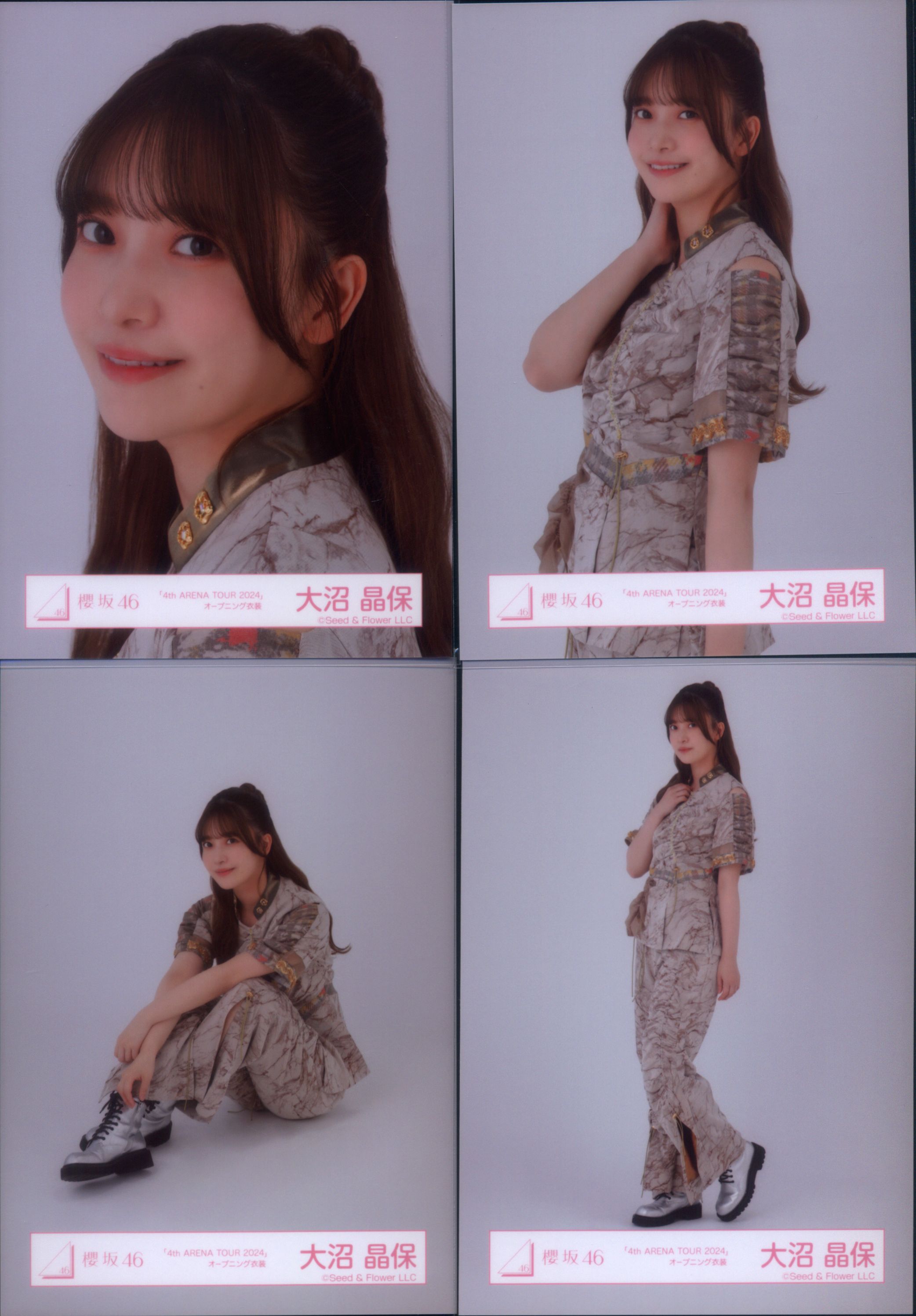 櫻坂46 Buddies感謝祭2025 大沼晶保 「4th ARENA TOUR 2024」オープニング衣装 コンプ | まんだらけ Mandarake