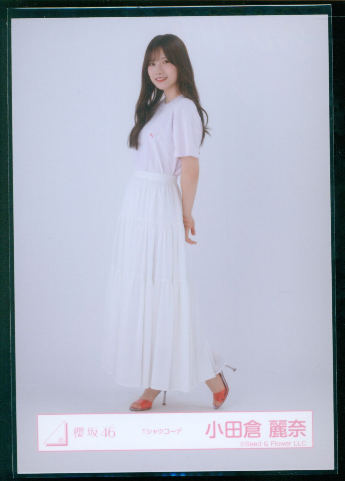 櫻坂46 9th Single BACKS LIVE!! 小田倉麗奈 Tシャツコーデ ヒキ | まんだらけ Mandarake