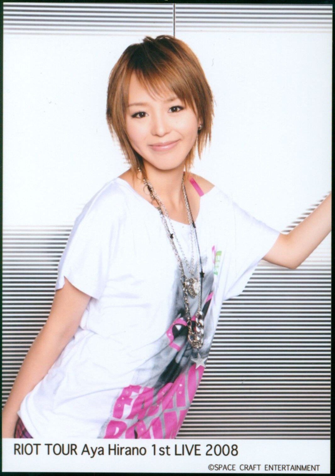 1st LIVE 2008「RIOT TOUR」 平野綾 公式生写真 1 | まんだらけ Mandarake