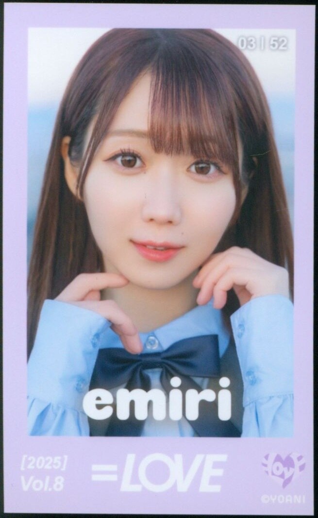 =LOVE 2025 VOL.8 大谷映美里 ミニフォトカード 3/52 | まんだらけ Mandarake