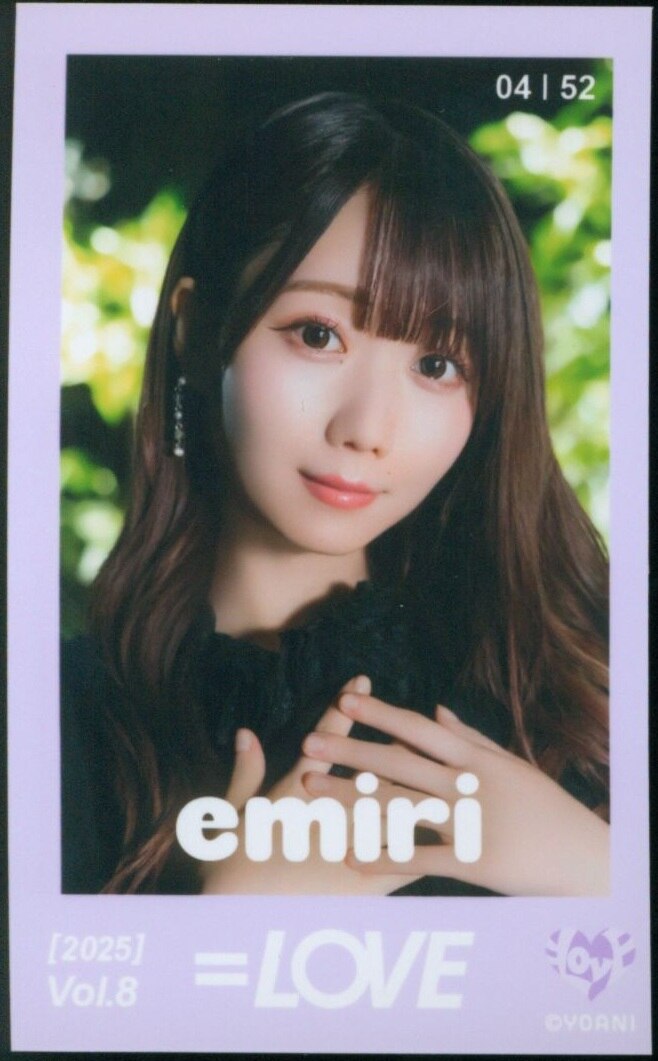 =LOVE 2025 VOL.8 大谷映美里 ミニフォトカード 4/52 | まんだらけ Mandarake