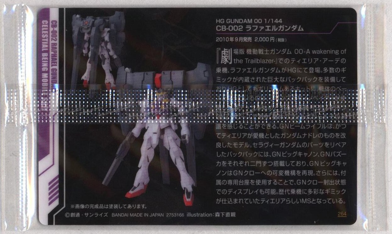 バンダイ ガンプラパッケージアートコレクショングミ 9弾/2753166 CB-002 ラファエルガンダム 264 | まんだらけ Mandarake