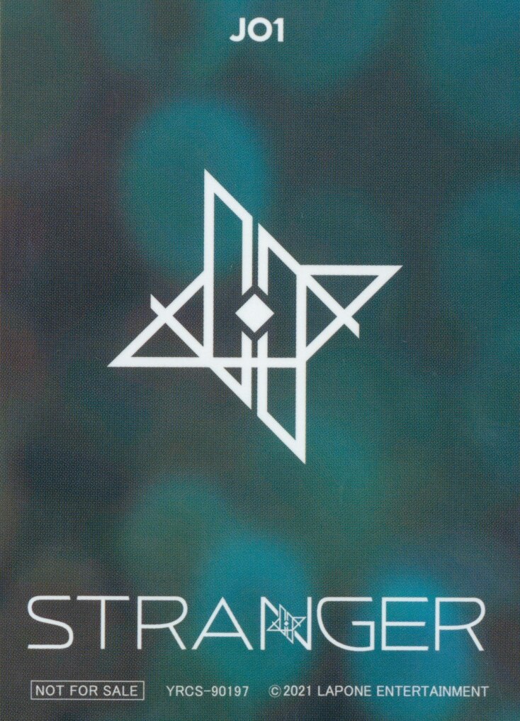 JO1 初回限定盤B 川尻蓮 STRANGER | まんだらけ Mandarake