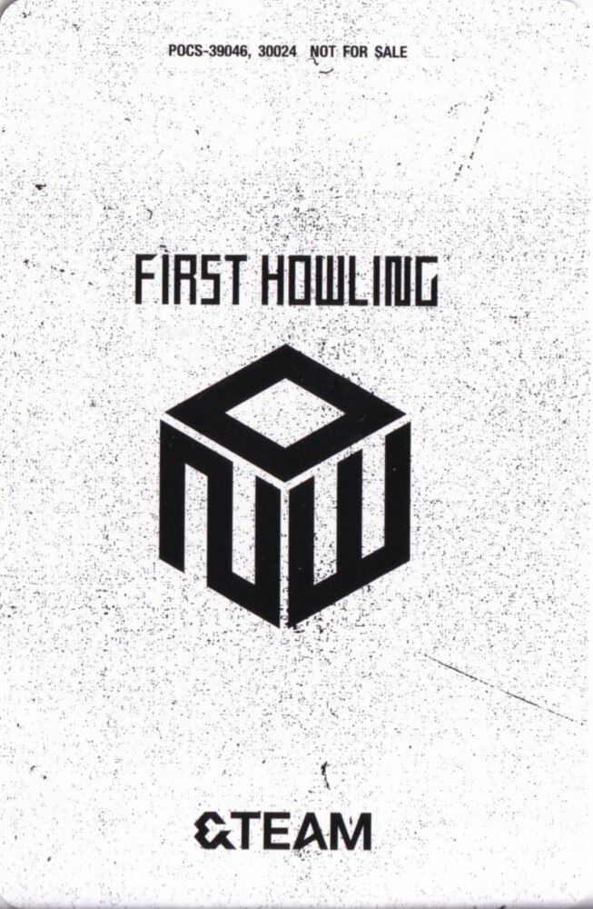 &TEAM 通常盤 K First Howling:NOW | まんだらけ Mandarake