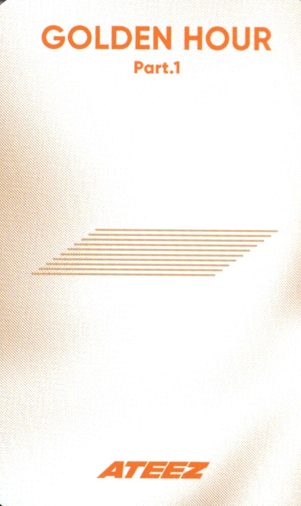 ATEEZ PLATFORM VER. HONG JOONG GOLDEN HOUR: Part.1 A | ありある | まんだらけ MANDARAKE