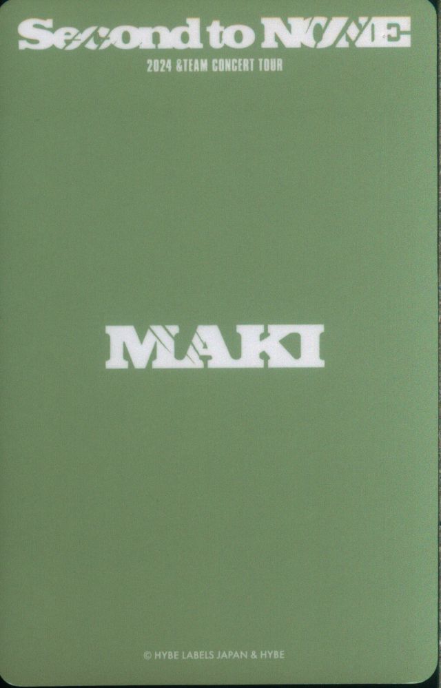 &TEAM MAKI SECOND TO NONE | まんだらけ Mandarake