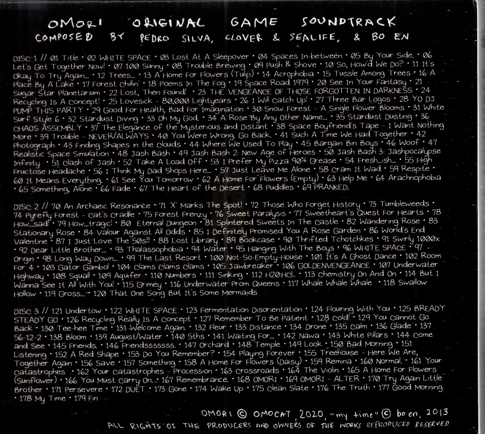 ゲームCD OMORI ORIGINAL GAME SOUNDTRACK | まんだらけ Mandarake