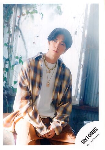 SixTONES 24年 音色 田中樹 公式写真 *1枚 | まんだらけ Mandarake