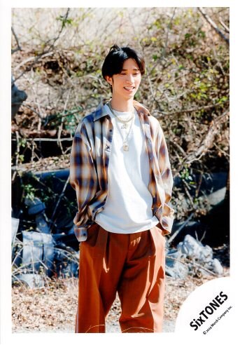 SixTONES 24年 音色 田中樹 公式写真 *1枚 | まんだらけ Mandarake