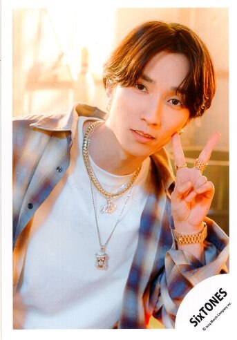 SixTONES 24年 音色 田中樹 公式写真 *1枚 | まんだらけ Mandarake