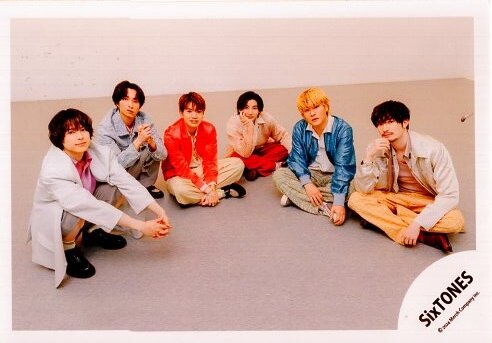 SixTONES 24年 音色 集合 公式写真 *1枚 | まんだらけ Mandarake