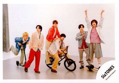 SixTONES 24年 音色 集合 公式写真 *1枚 | まんだらけ Mandarake