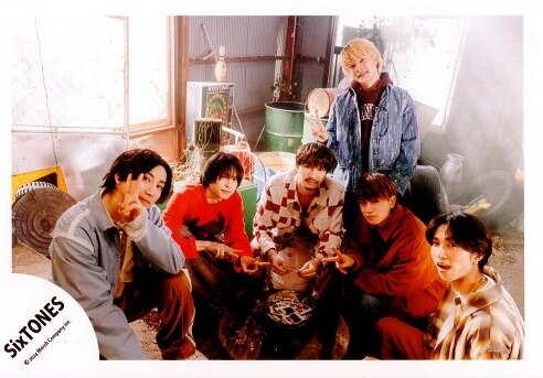 SixTONES 24年 音色 集合 公式写真 *1枚 | まんだらけ Mandarake