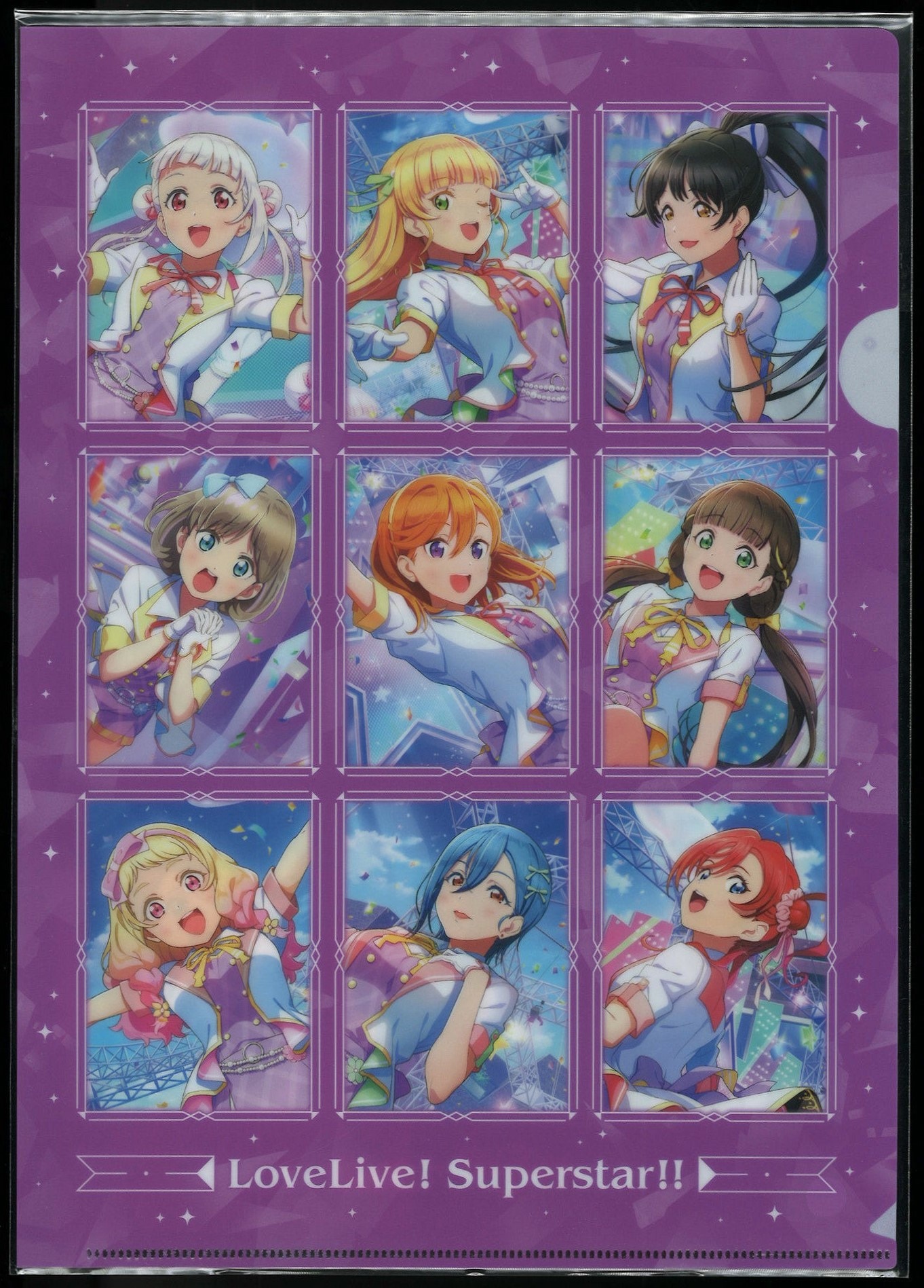 ブシロード スクフェス2 MIRACLE LIVE ハーフアニバーサリー記念 【Liella!】 クリアファイル | まんだらけ Mandarake