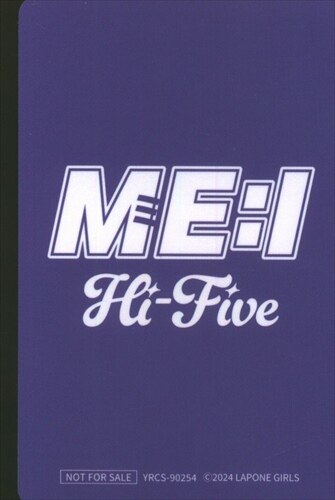 ME:I 通常盤 MIU Hi-Five | まんだらけ Mandarake