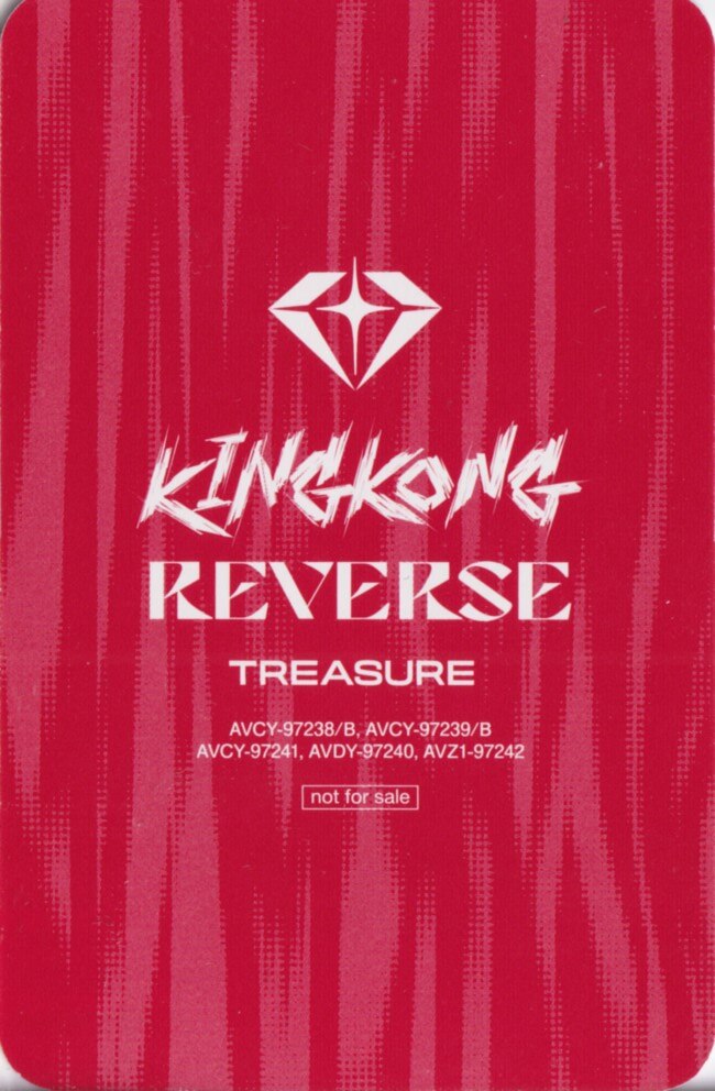 TREASURE HARUTO Japan 2nd Single KINGKONG/REVERSE C | まんだらけ Mandarake