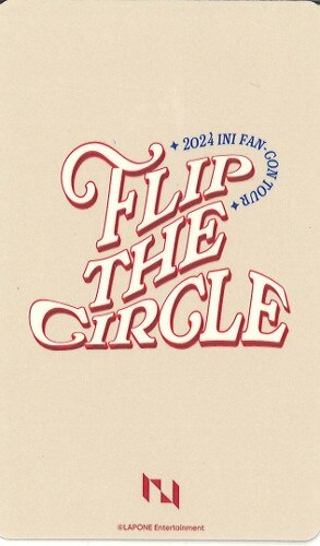 INI 髙塚大夢 2024 FLIP THE CIRCLE 76 | まんだらけ Mandarake