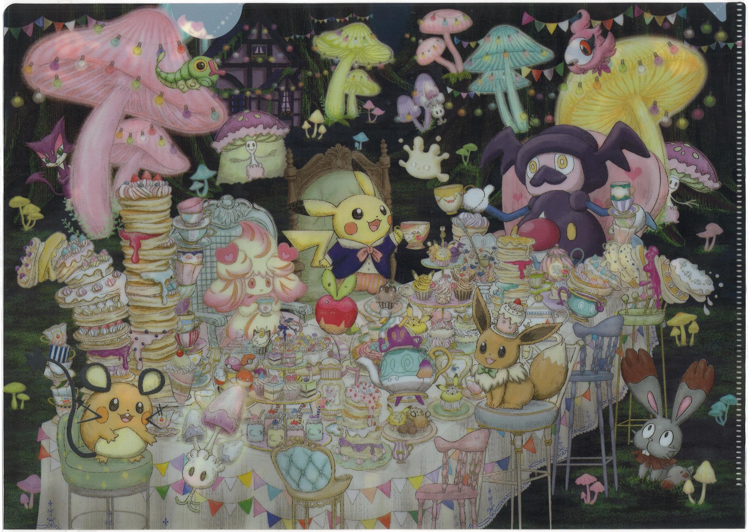 ポケモン 【Mysterious Tea Party】 クリアファイル | まんだらけ Mandarake