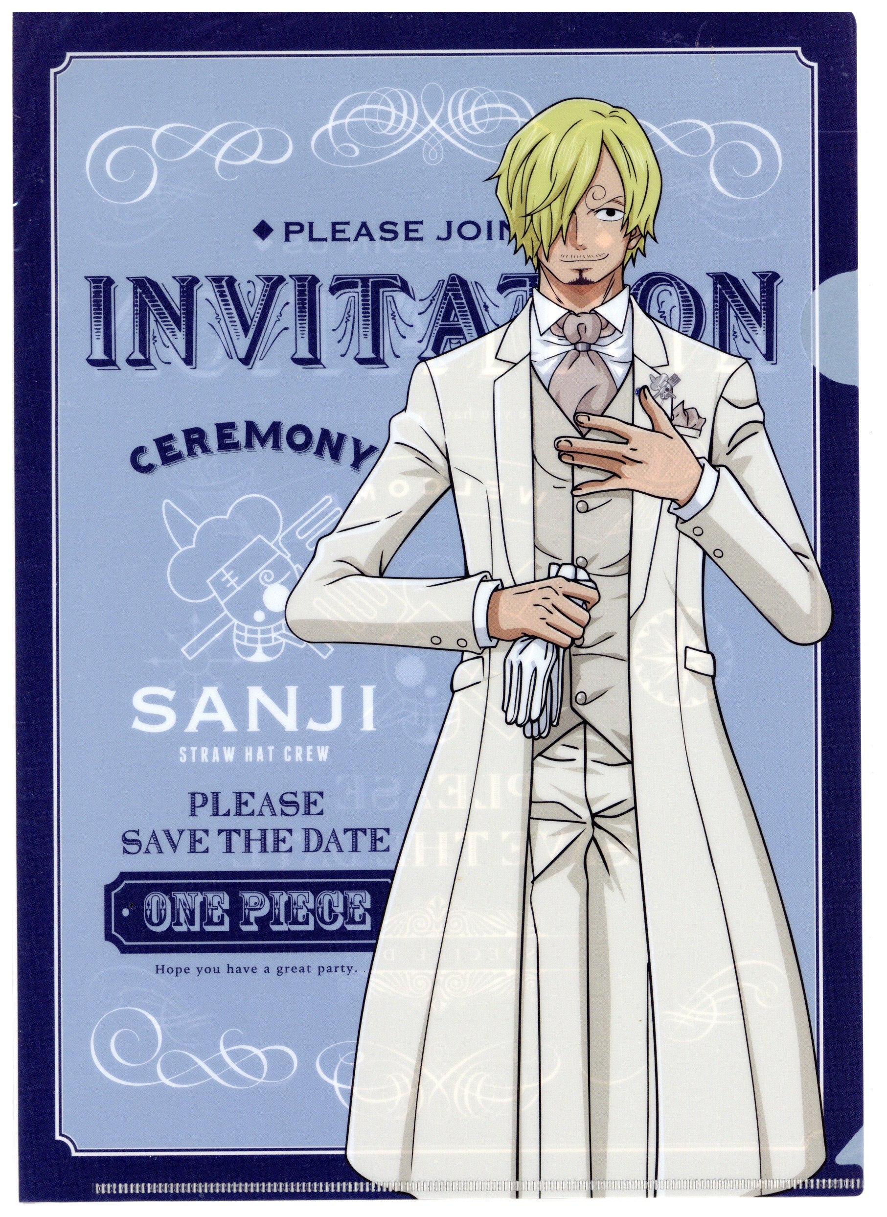 Showa Note One Piece (Sanji/Tuxedo) Clear File | MANDARAKE 在线商店