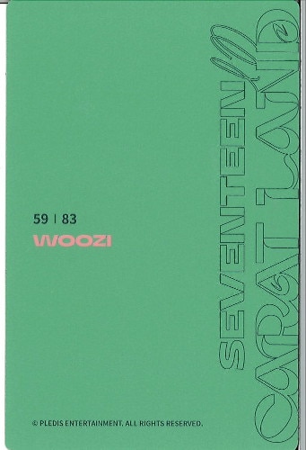SEVENTEEN WOOZI 2022 6th FANMEETING CARAT LAND 59 | まんだらけ Mandarake