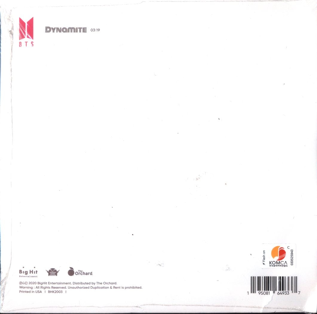 BTS レコード DYNAMITE | まんだらけ Mandarake
