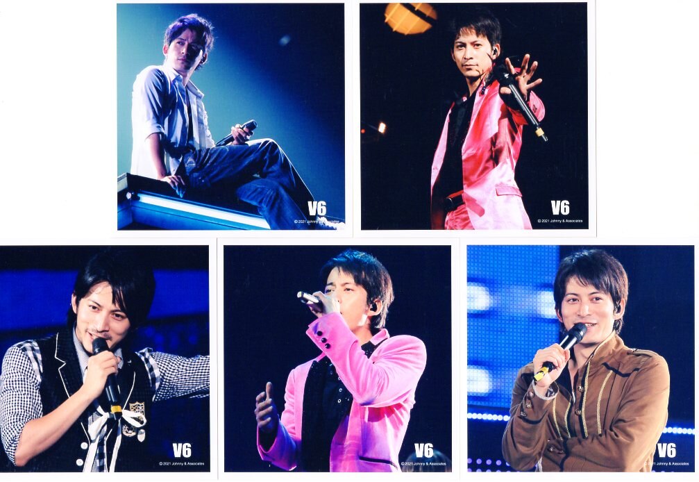 V6 21年POP UP STORE 岡田准一 ましかくフォトセット LIVE B | まんだらけ Mandarake