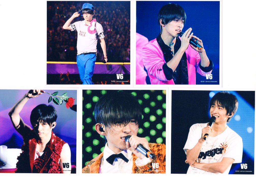 V6 21 years POP UP STORE Ken Miyake Makikaku Photo set LIVE B | Mandarake Online Shop
