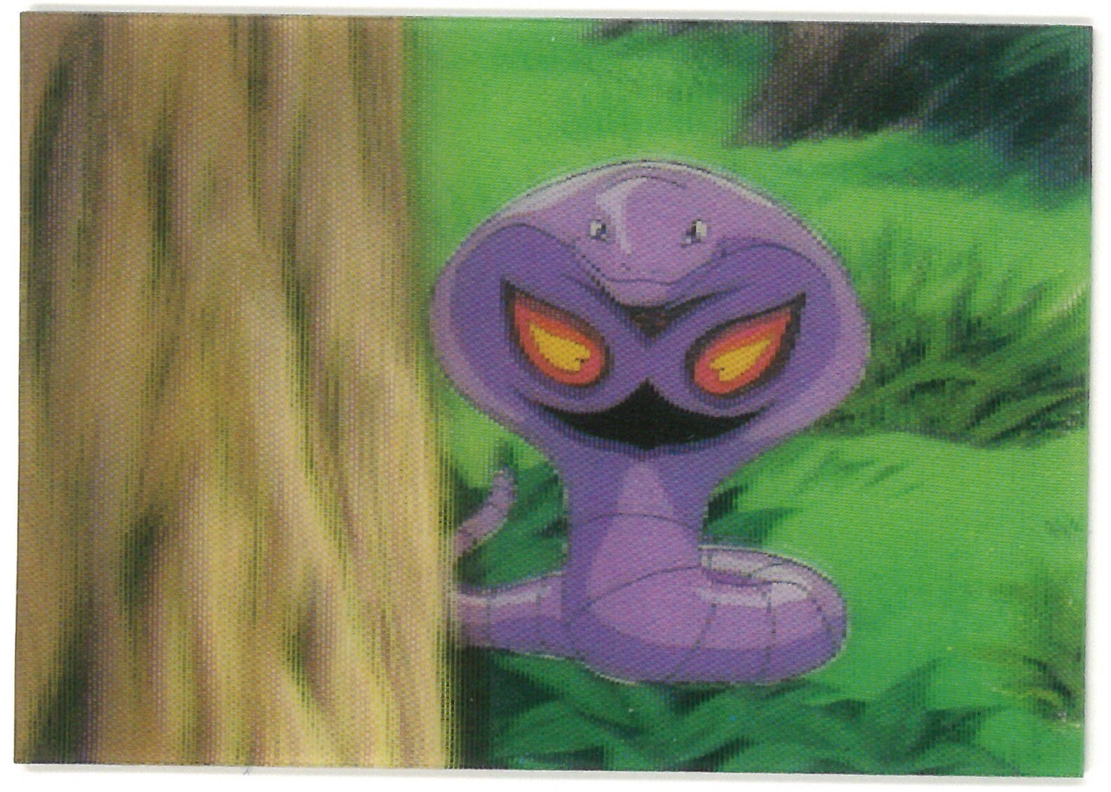 Meiji Pokemon Milk Cocoa 3D Card (Lenticular) Arbok / Mori 9 | Mandarake Online Shop