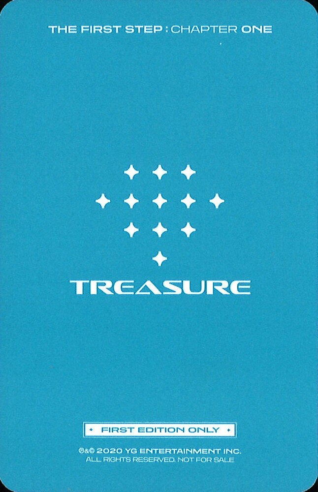 TREASURE ASAHI 1)THE FIRST STEP:CHAPTER ONE 初回限定盤 トレーディングカード | まんだらけ Mandarake