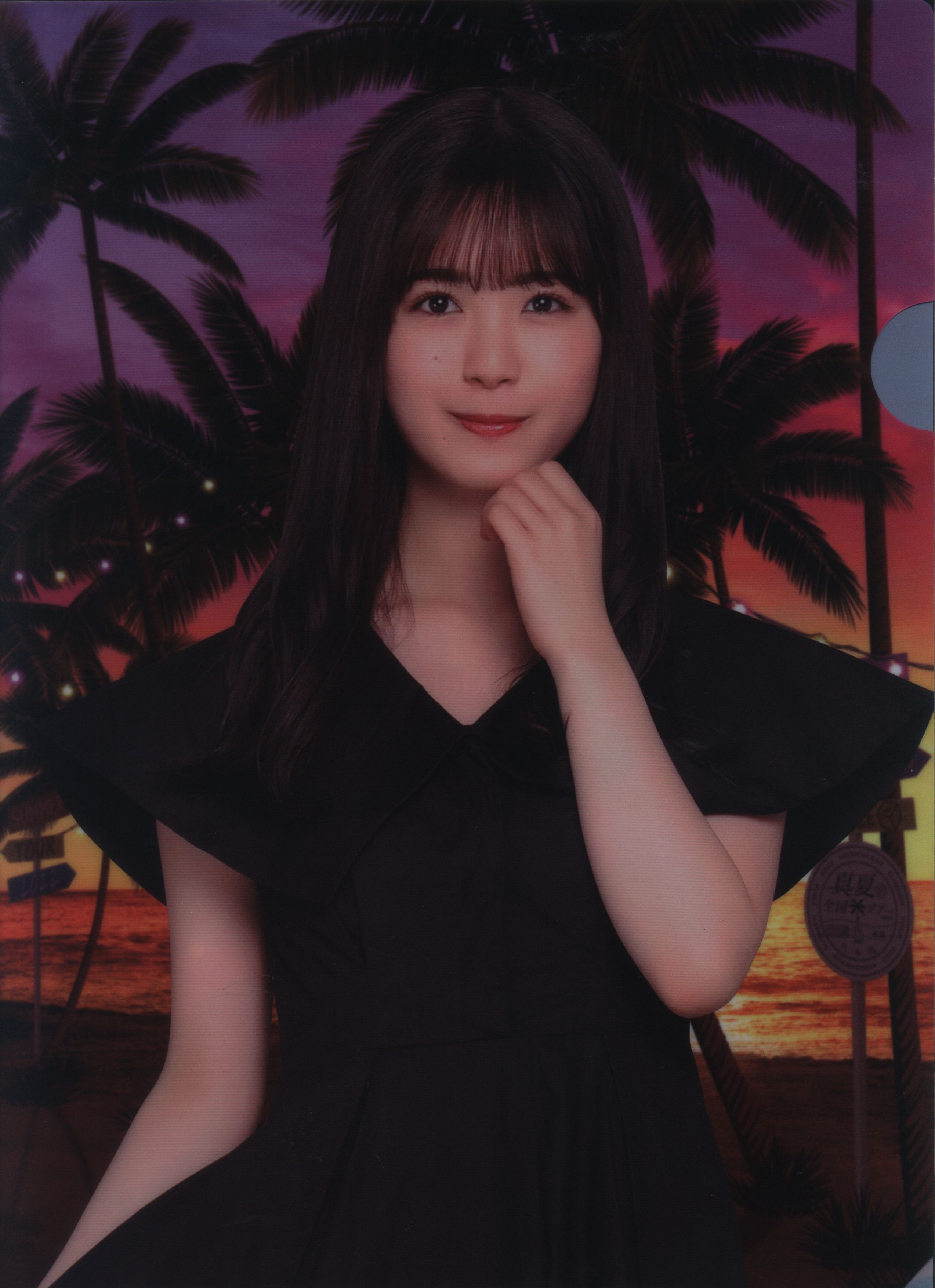 乃木坂46 真夏の全国ツアー2022 筒井あやめ クリアファイル サンセットver. | まんだらけ Mandarake