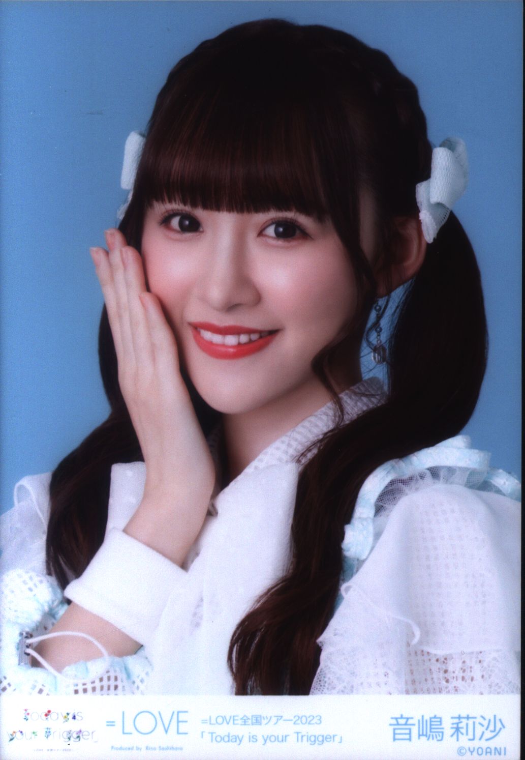 ＝LOVE 全国ツアー2023「Today is your Trigger」 音嶋莉沙 「この空がトリガー」歌唱衣装 ヨリ | まんだらけ Mandarake