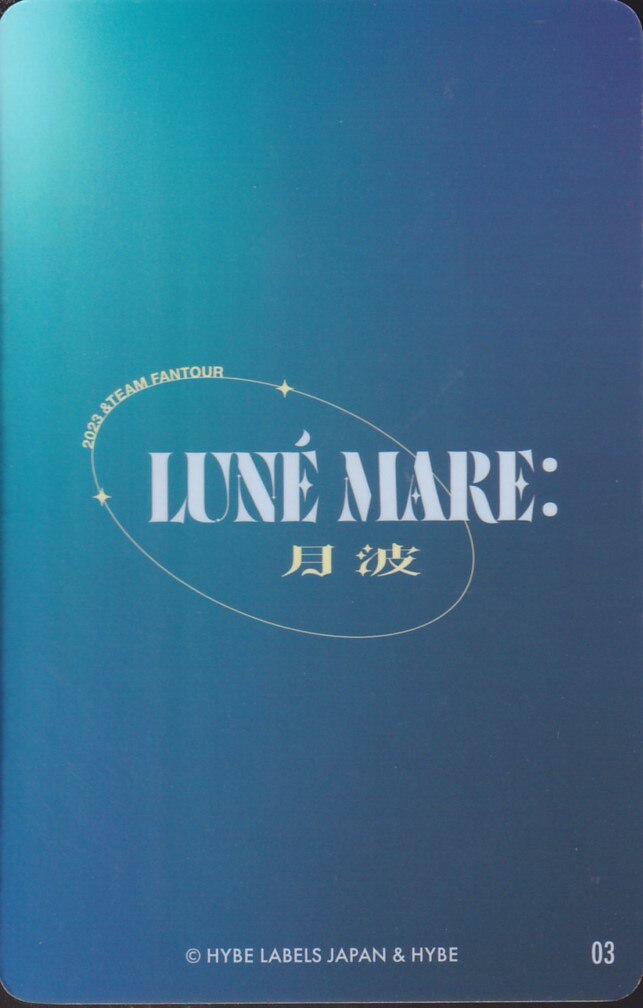 &TEAM K LUNE MARE:月波 03 | まんだらけ Mandarake
