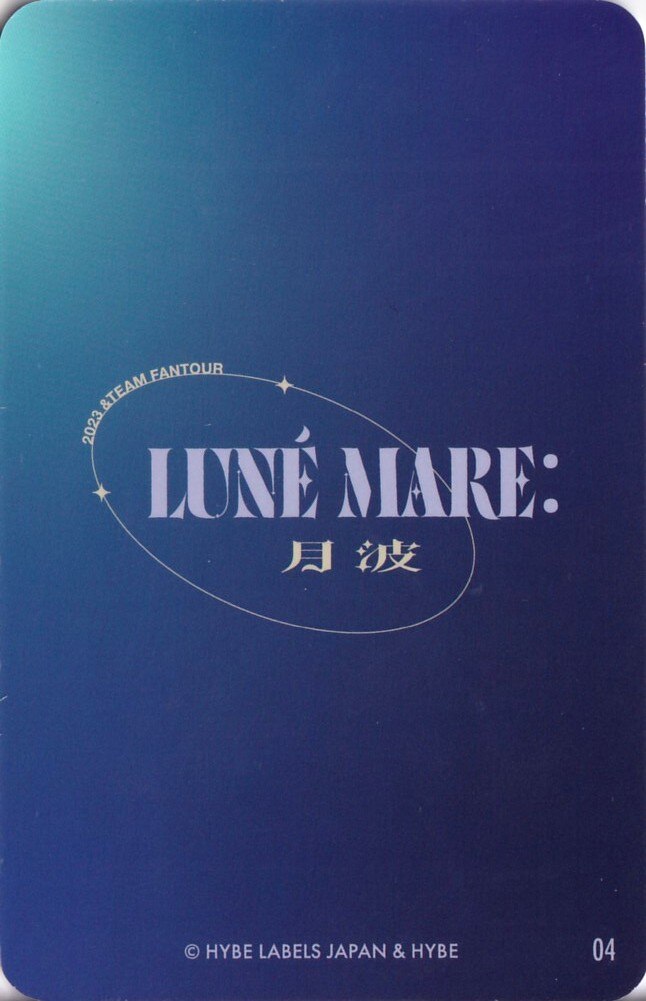 &TEAM NICHOLAS LUNE MARE:月波 04 | まんだらけ Mandarake