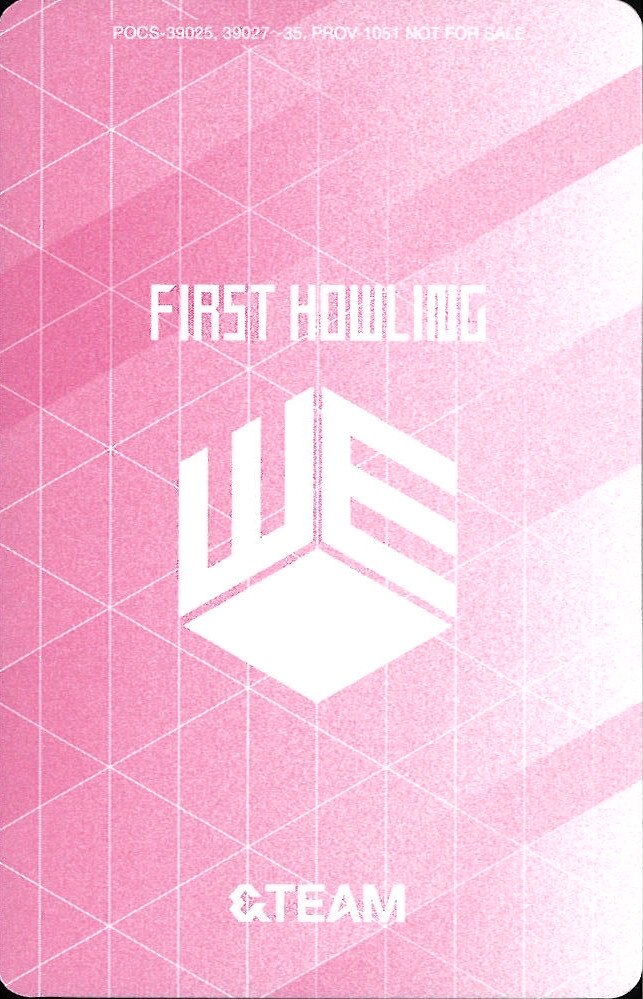 &TEAM 初回限定盤B YUMA First Howling:WE | まんだらけ Mandarake
