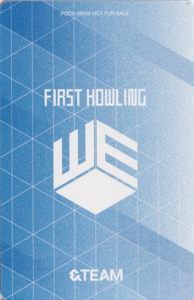 &TEAM 通常盤 EJ First Howling:WE | まんだらけ Mandarake
