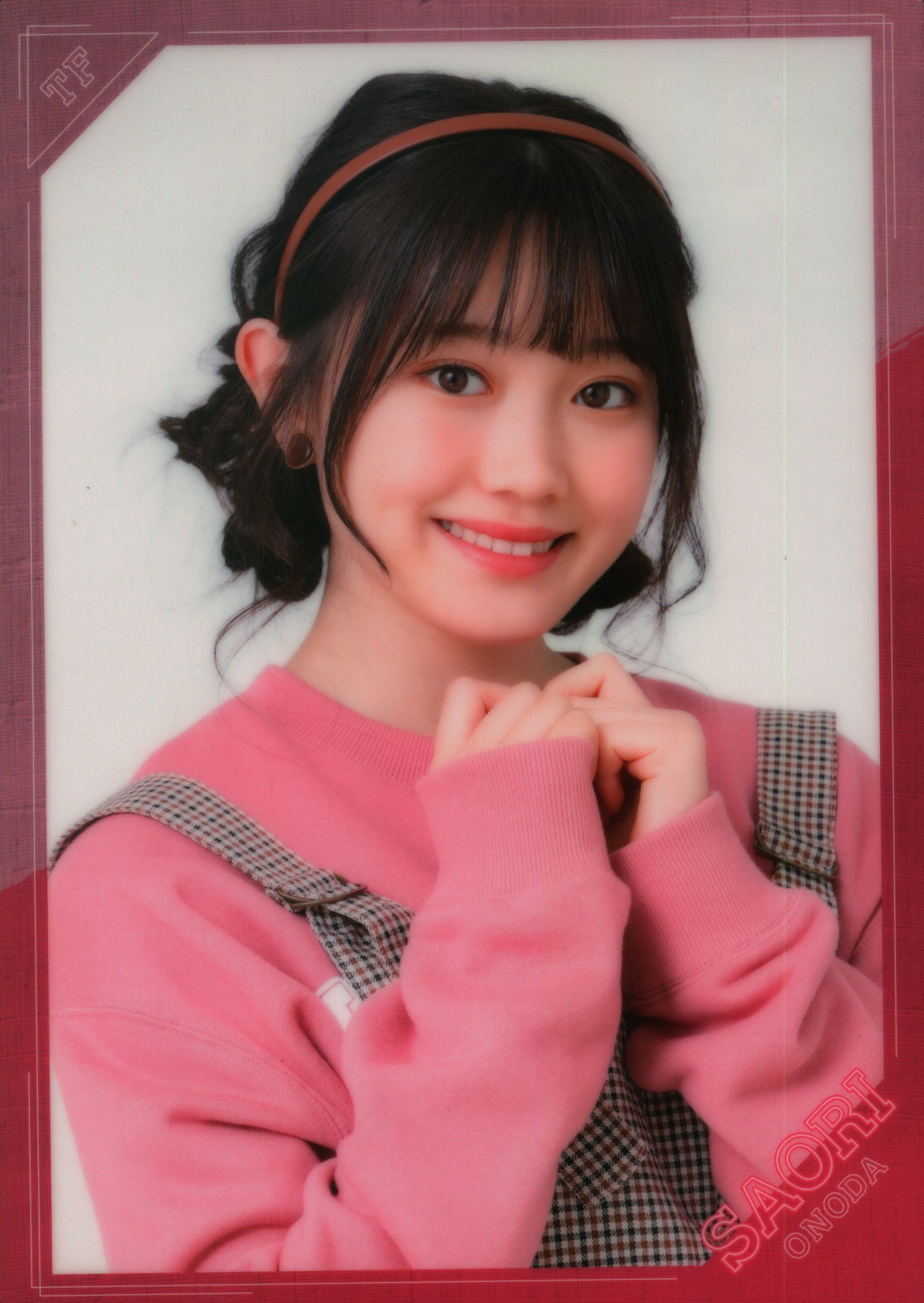 つばきファクトリー Hello!スウェット 小野田紗栞 ソロビジュアルB5ハードポスター | まんだらけ Mandarake