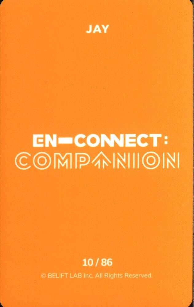 ENHYPEN JAY EN-CONNECT COMPANION 10/86 | まんだらけ Mandarake